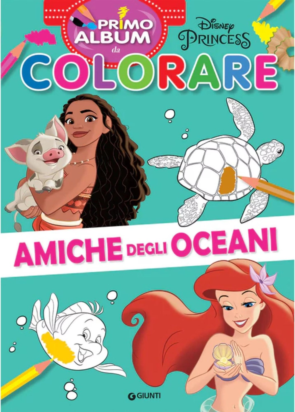 Primo album da colorare Disney Princess (Italienisch, Walt Disney ...