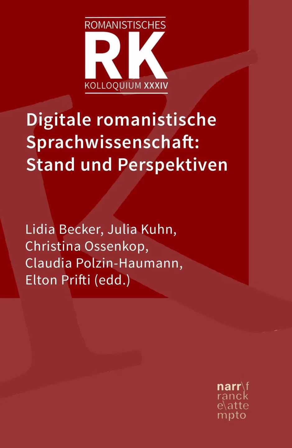 Digitale romanistische Sprachwissenscha (Deutsch, Lidia Becker, Julia ...