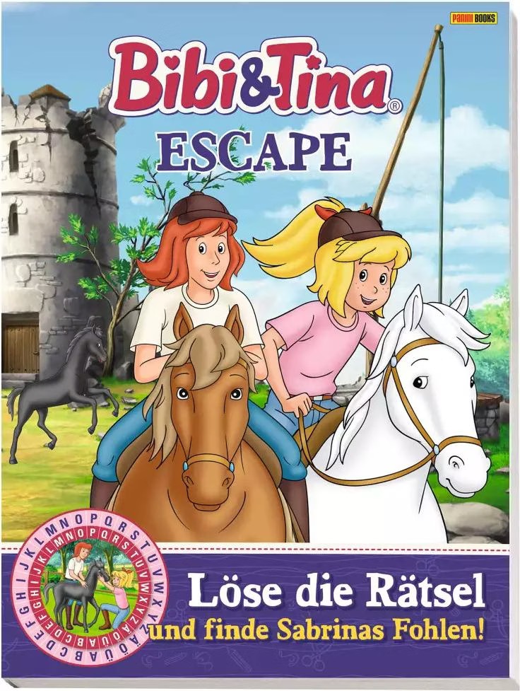Panini Bibi & Tina: ESCAPE - Löse die Rätsel und finde Sabrinas Fohlen! (Deutsch, Claudia Weber ...