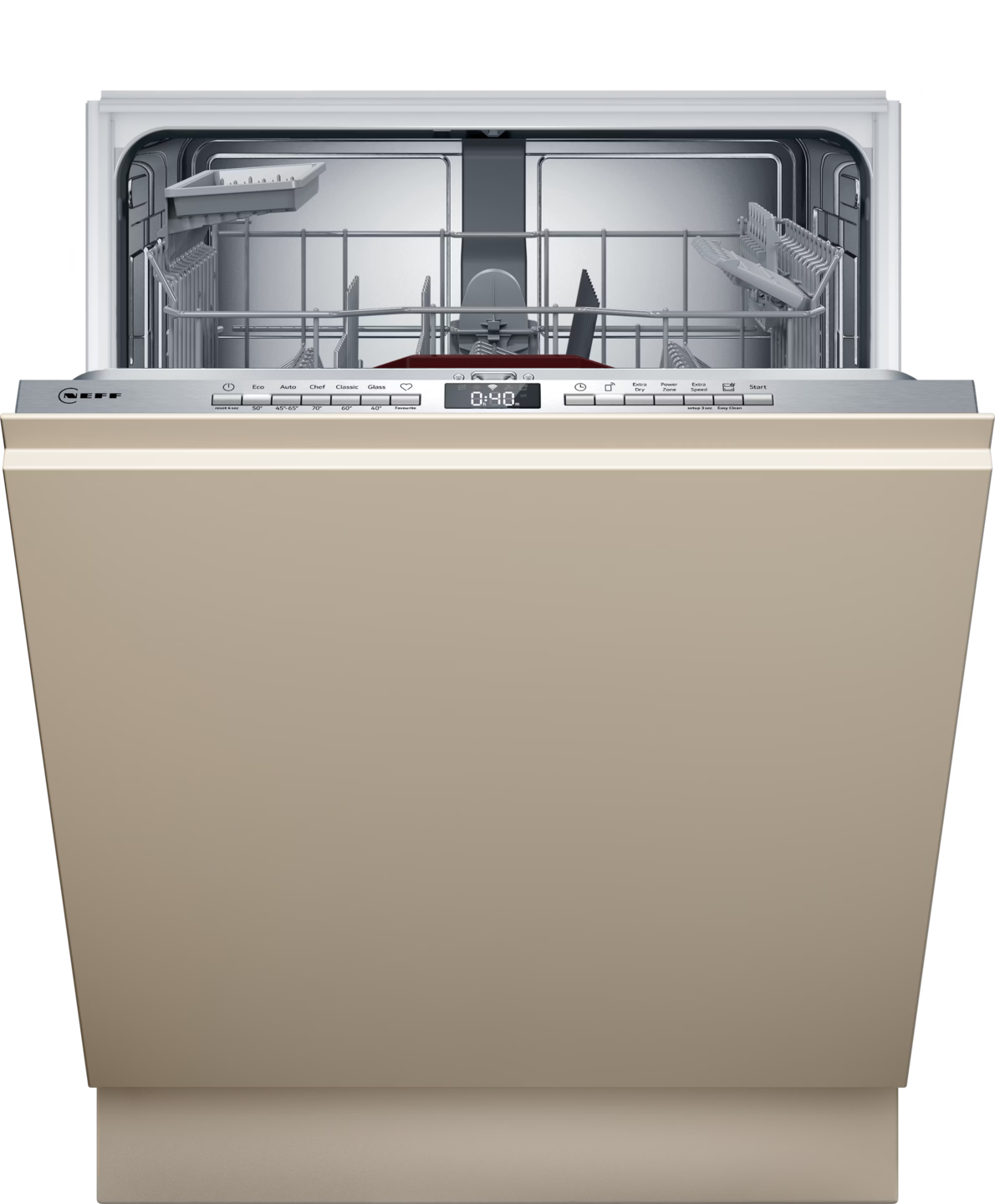 Neff N 50, fully integrated dishwasher, 60 cm, VarioHinge for special ...