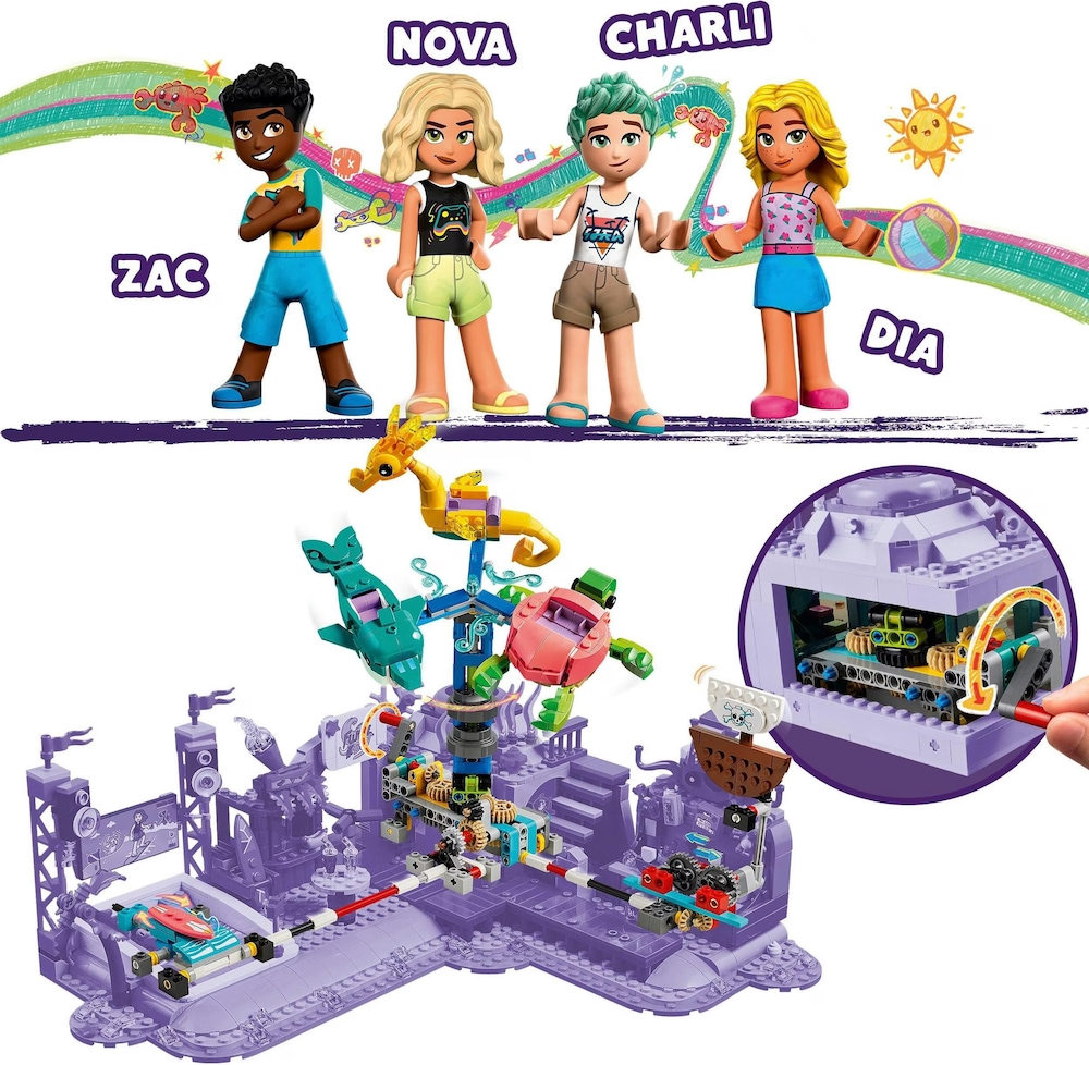 LEGO Strand-Erlebnispark (41737, LEGO Friends) - kaufen bei Galaxus