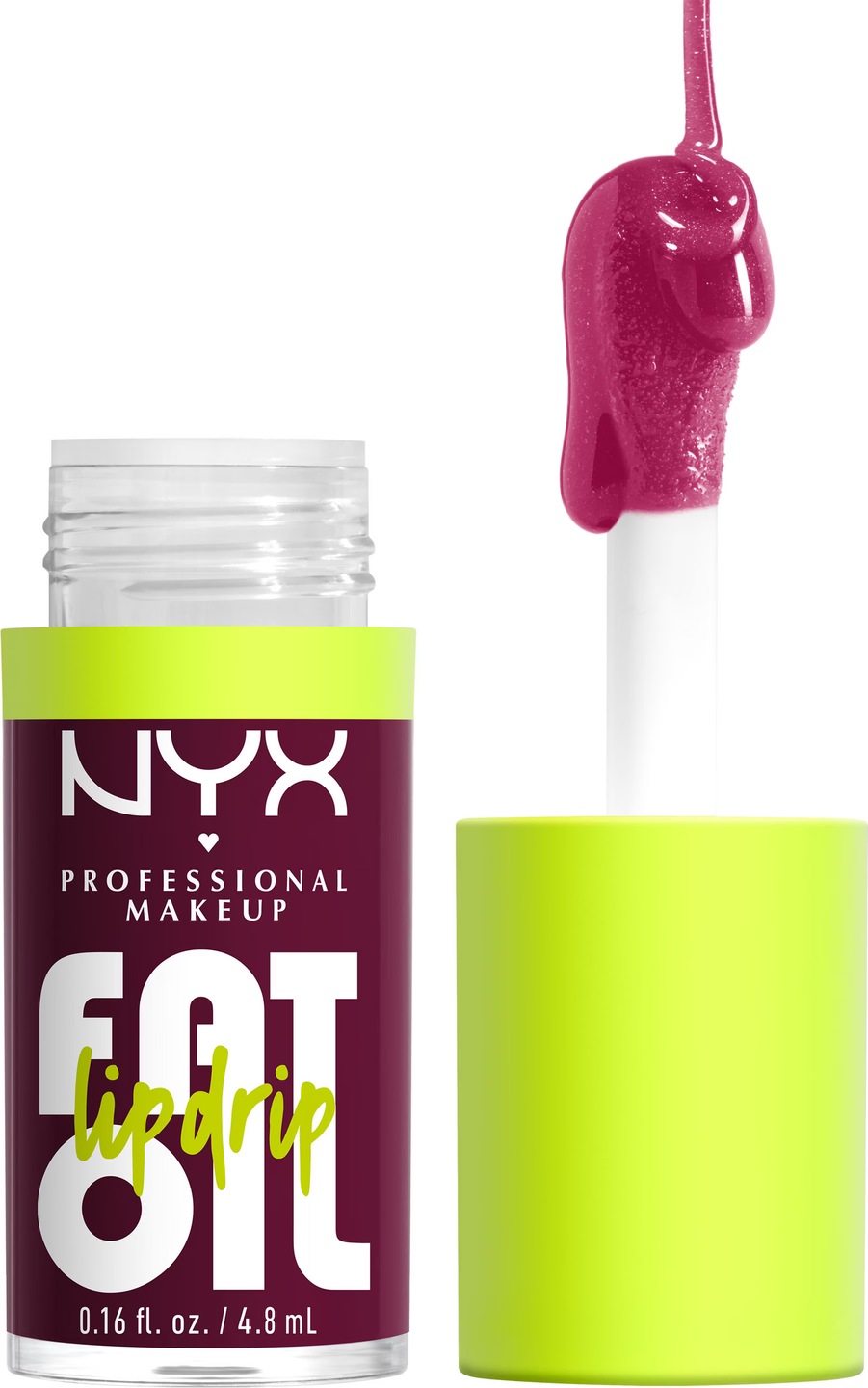 NYX Professional Make-Up Fat Oil Lip Drip (04 That's Chic) - Galaxus