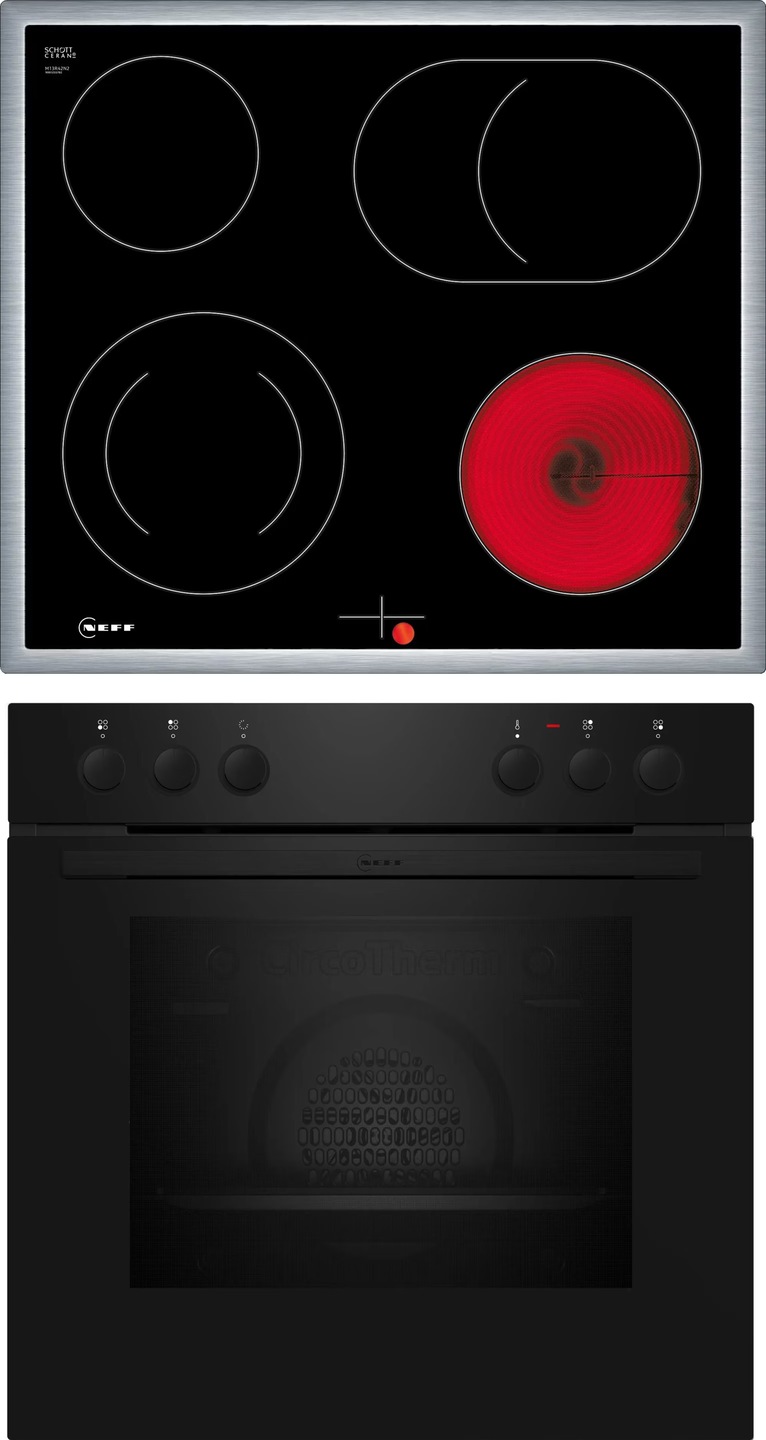Neff Set four encastrable, E1DCA0AK3 + M16SRF0L0, Cuisinière ...