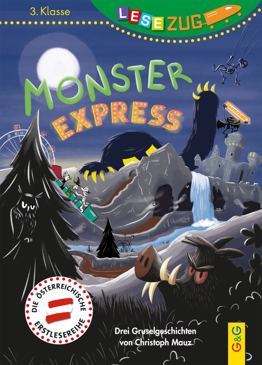 READING TRAIN/3rd grade: Monster Express (German, Ingrid Aspöck ...