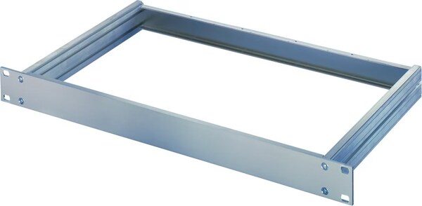 Schroff 19"- Einschub Aluminium (Grundbausatz) - MULTIPAC GRUNDAUSB.2HE ...