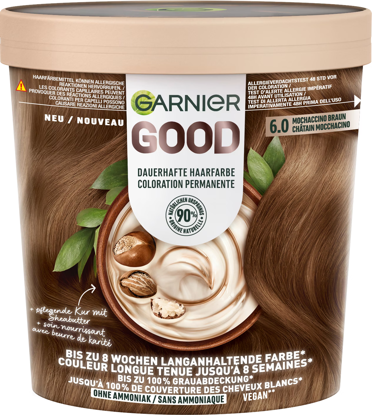 Garnier GOOD Color permanent 6.0 Mochaccino Brown Tb - buy at Galaxus