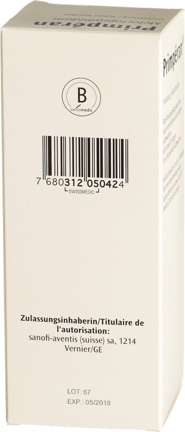 Primperan Lös 1 mg/ml Fl 200 ml - kaufen bei Galaxus