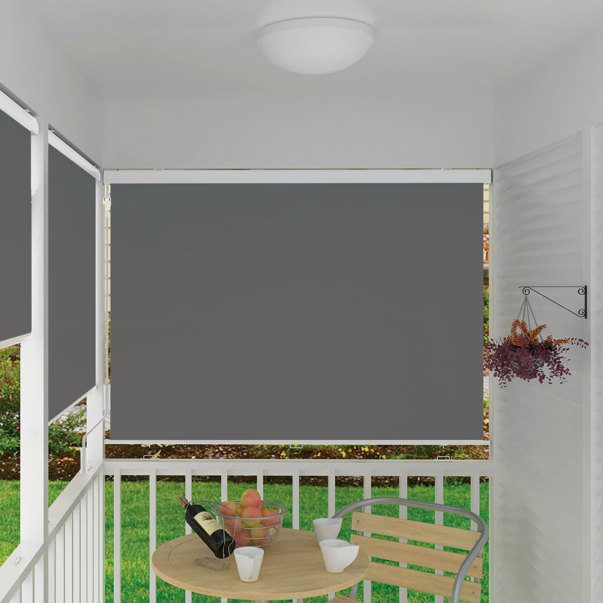 Keller Fahnen Sichtschutzrollo (180 cm) - kaufen bei Galaxus