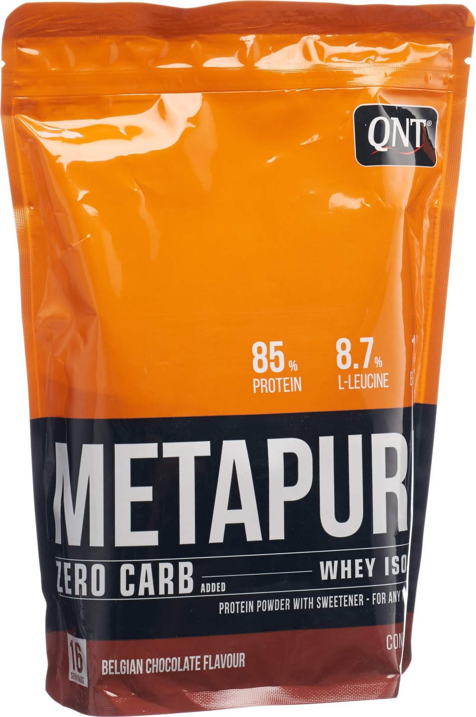QNT MetaPure Zero Carb (Chocolat belge, 1 pcs, 480 g) - Galaxus