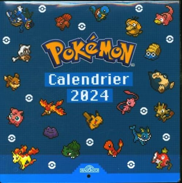 POKEMON - Le calendrier Pixel Art 2024 (Collectif, French) - Galaxus