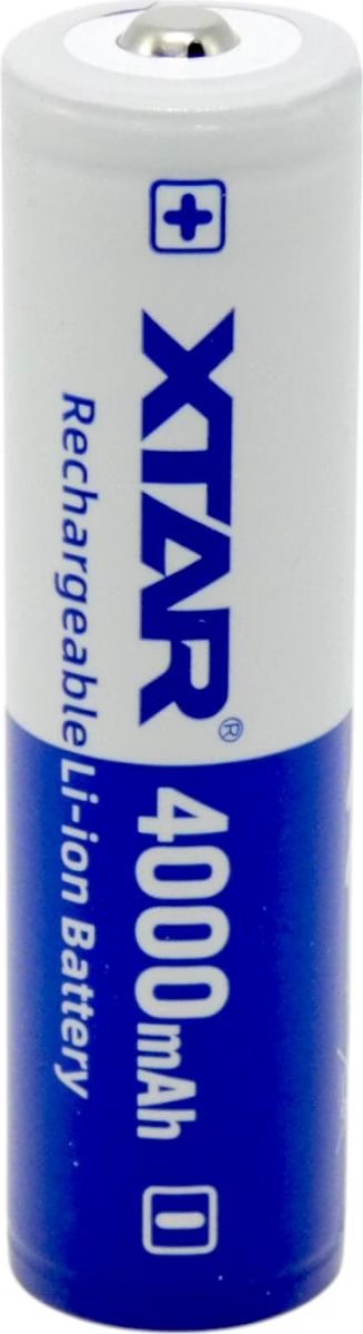 Xtar 18650 4000mAh Li-ion Akku mit Schutzelektronik (1 Stk., 18650 ...