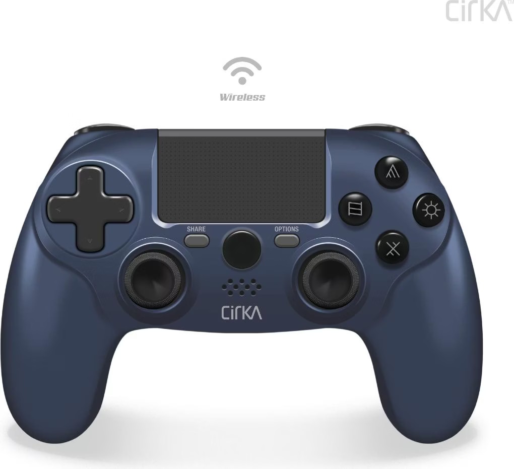 Hyperkin Contrôleur filaire Nuforce Pour PS4/ PC/ Mac (Bleu) (PC, PS4 ...