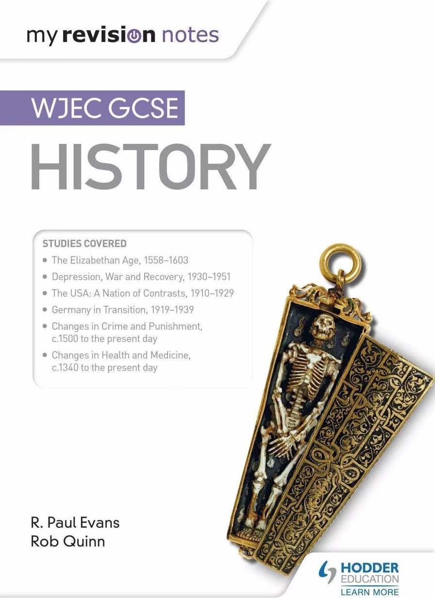 Mes notes de révision : Historique du WJEC GCSE (Anglais, R. Paul Evans ...