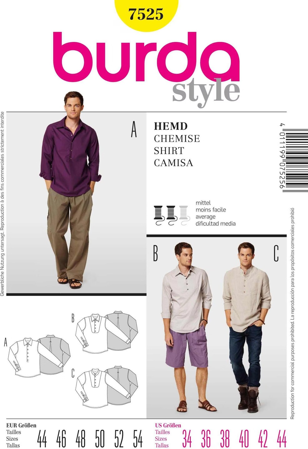 Schnittmuster Hemd - kaufen bei Galaxus