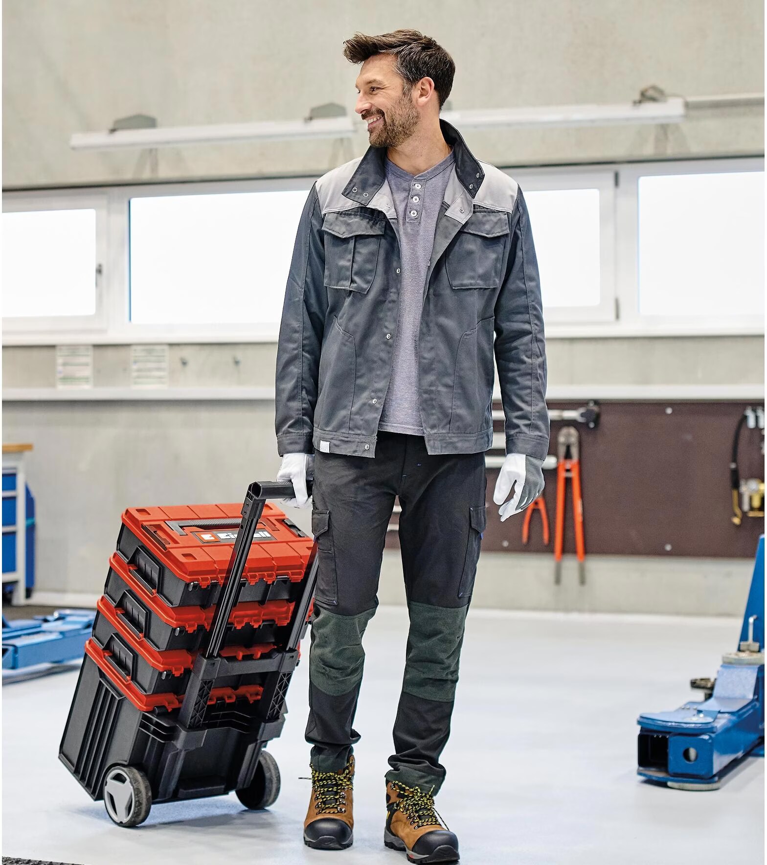 Einhell E-Case L with wheels Systemkoffer - kaufen bei Galaxus