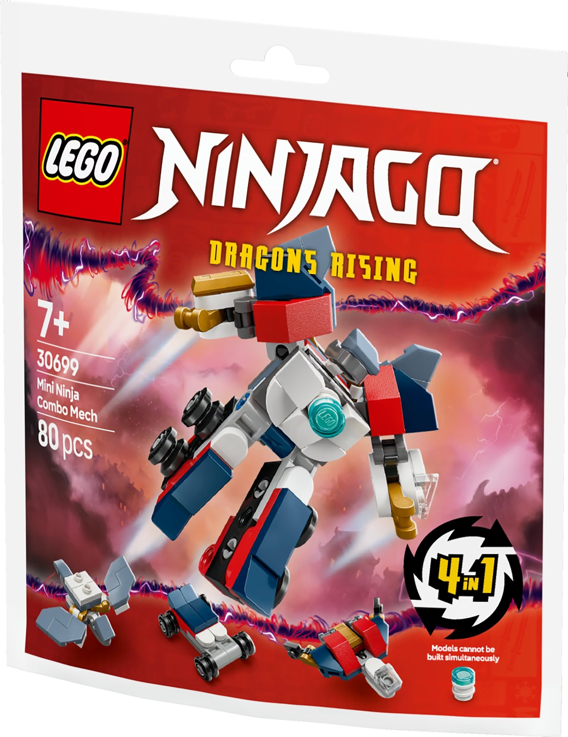 LEGO Mini-mech combiné de Ninja (30699, LEGO Ninjago) - Galaxus