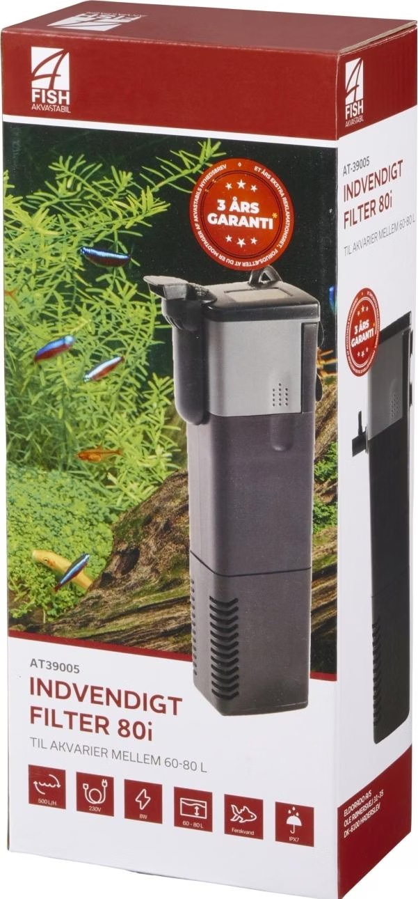4fish indvendigt filter 80i, 500 L/T, 8W (500 l) - kaufen bei Galaxus