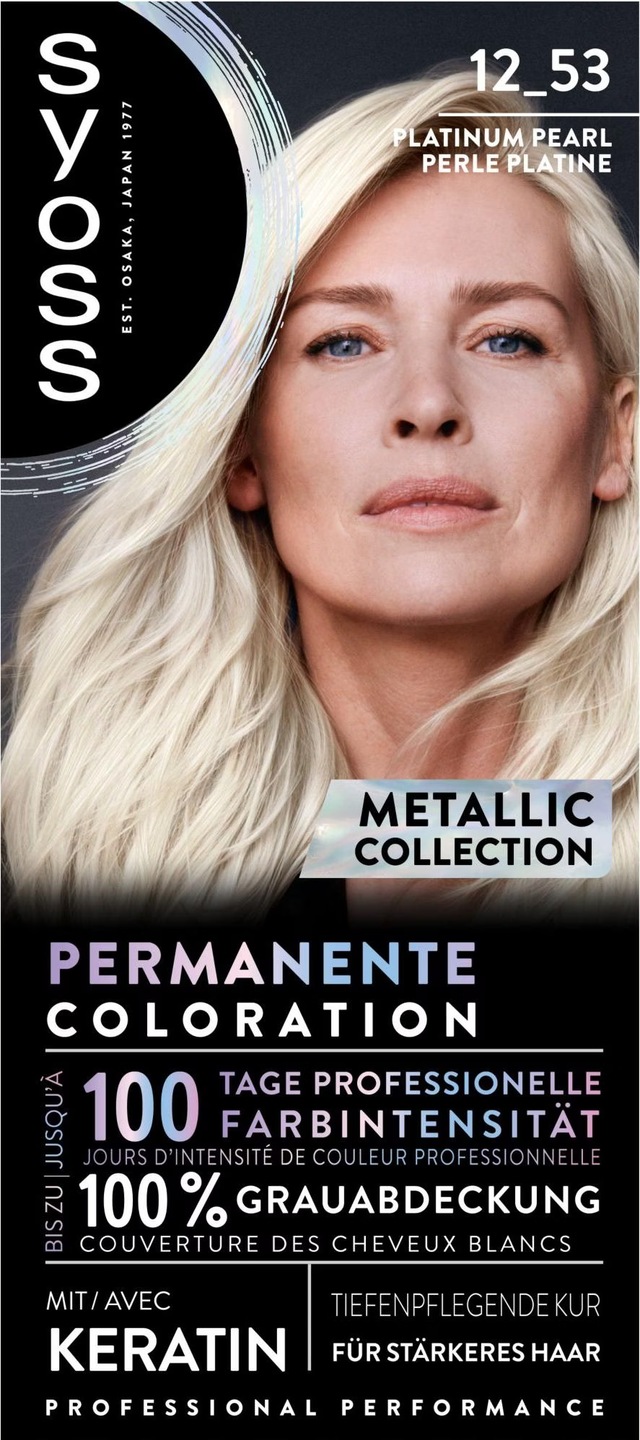 Syoss Metallic Collection 12 53 Platinum Pearl (12 53 Platinum Pearl) - Galaxus