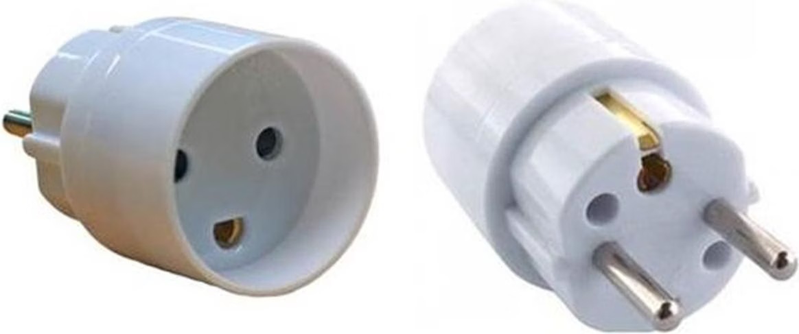 ProXtend Power plug adapter Type F plug to Type K Socket - Galaxus