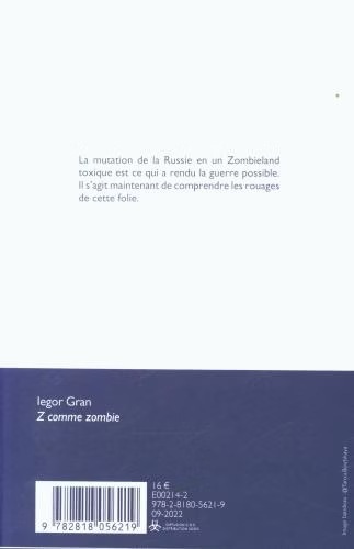 Difa Cooper Z comme zombie (Französisch, Gran Iegor, 2022) - Galaxus