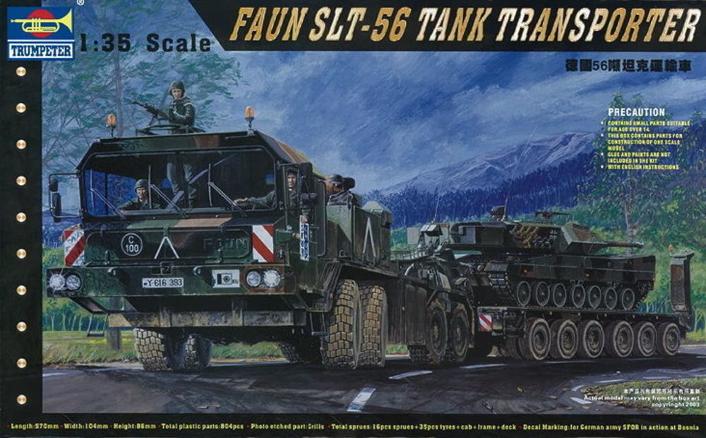 Trumpeter FAUN Elefant SLT-56 Panzer-Transporter - kaufen bei Galaxus