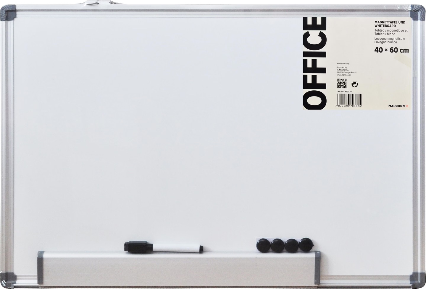 Office magnethaftendes Whiteboard (60 x 40 cm) - kaufen bei Galaxus