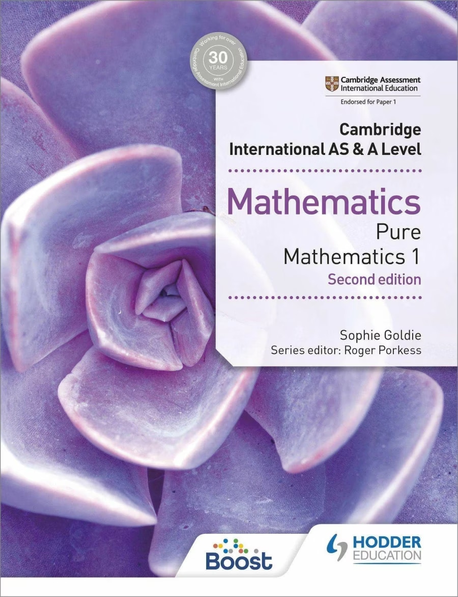 Cambridge International AS & A Level Mathematics Pure Mathematics 1 ...