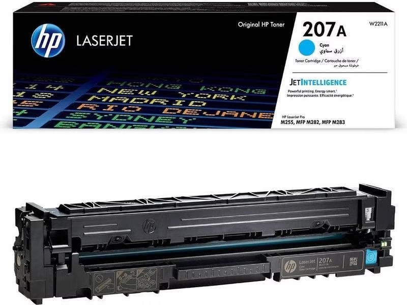 HP 207A (W2211A) Cyaan - Cartouche de toner LaserJet originale ...