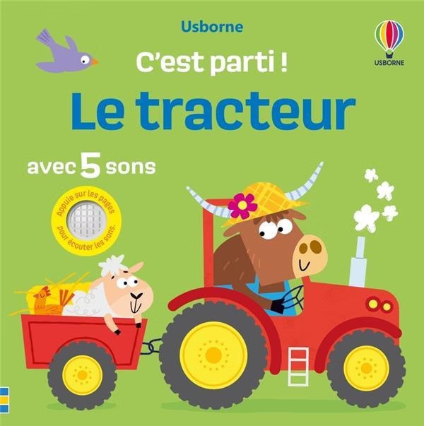 Le tracteur : avec 5 sons (Français, Miller Edward, Taplin Sam, 2024 ...