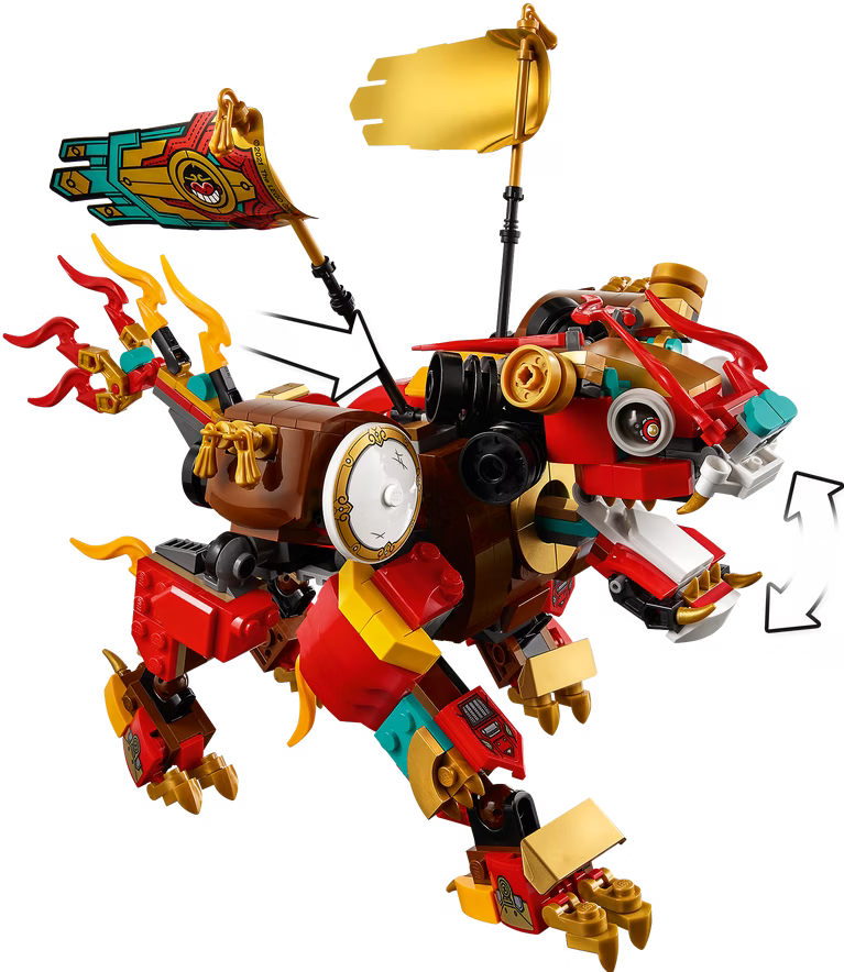 LEGO Monkie Kids Löwenwächter (80021, LEGO Seltene Sets, LEGO Monkie ...