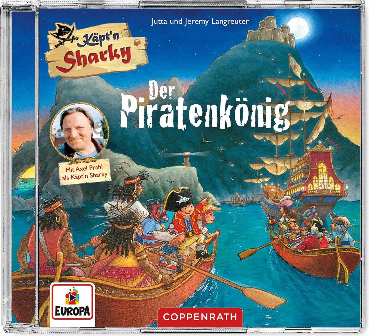 CD Hörspiel: Käpt'n Sharky - Der Piratenkönig (Axel Prahl, Silvio ...