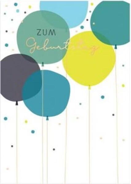 Geburtstagskarte einzigARTig, Doppelkarte bedruckt - Galaxus