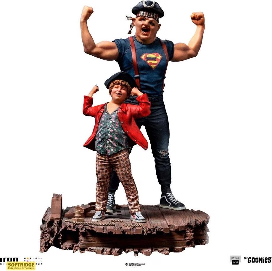 Iron Studios The Goonies statuette Art Scale 1/10 Sloth and Chunk 23 cm - Galaxus