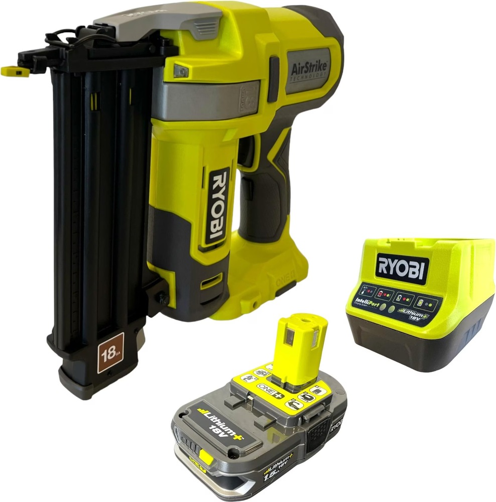 Ryobi R18GN18-115 Cordless tacker 18 V 1.2 x 15 - 50 mm + 1x battery 1. ...