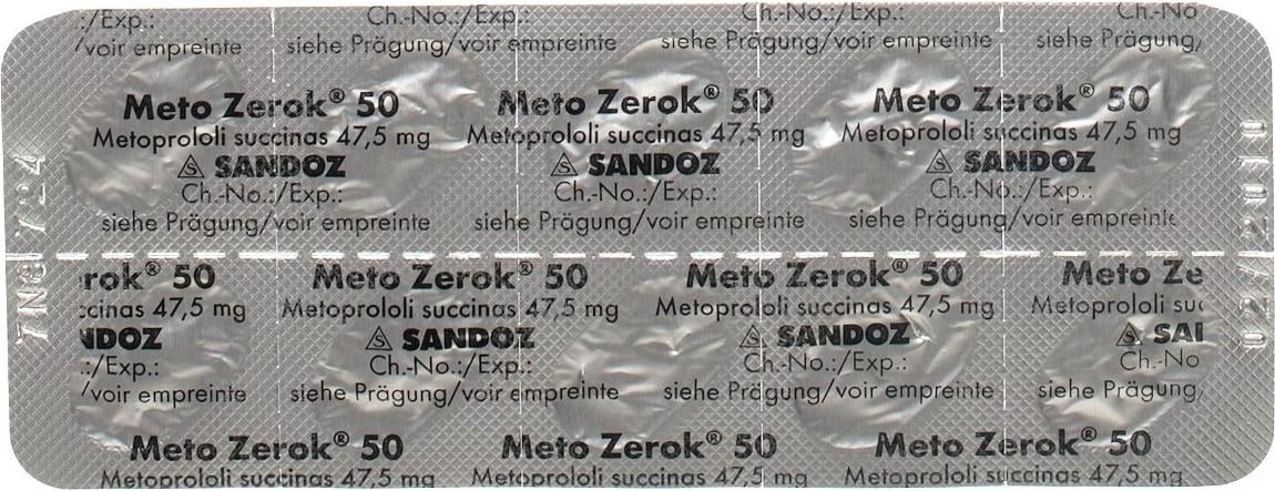 Sandoz Meto Zerok Ret Tabl 50 mg 100 Stk - kaufen bei Galaxus