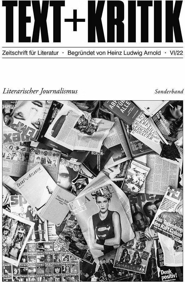 Literarischer Journalismus (Deutsch, Claudia Stockinger, Michael ...