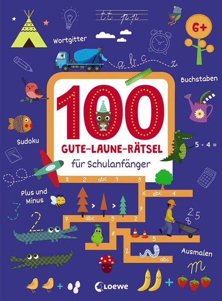 100 Gute-Laune-Rätsel für Schulanfänger (Loewe Lernen und Rätseln ...