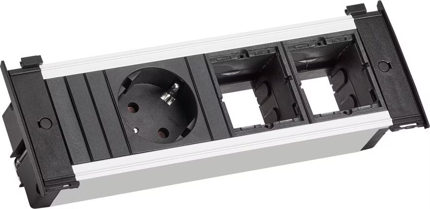 Bachmann KAPSA Small 1x Schutzkontakt 2x ABD GST18-Stecker (1 x, CEE 7/ ...