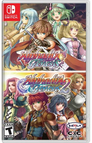 Limited Run Alphadia Genesis 1&2 SWITCH UK (Switch, Switch Lite, Switch ...