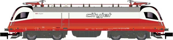 Hobbytrain Locomotive électrique Rh 1116 181 ÖBB Cityjet, ép.VI ...