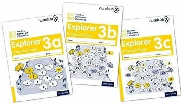 Numicon: Number, Pattern and Calculating 3 Explorer Progress Books ABC ...