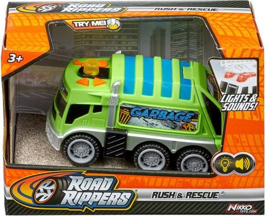 Nikko Emergency and Rescue Vehicles 13cm - Refuse Collection Truck ...