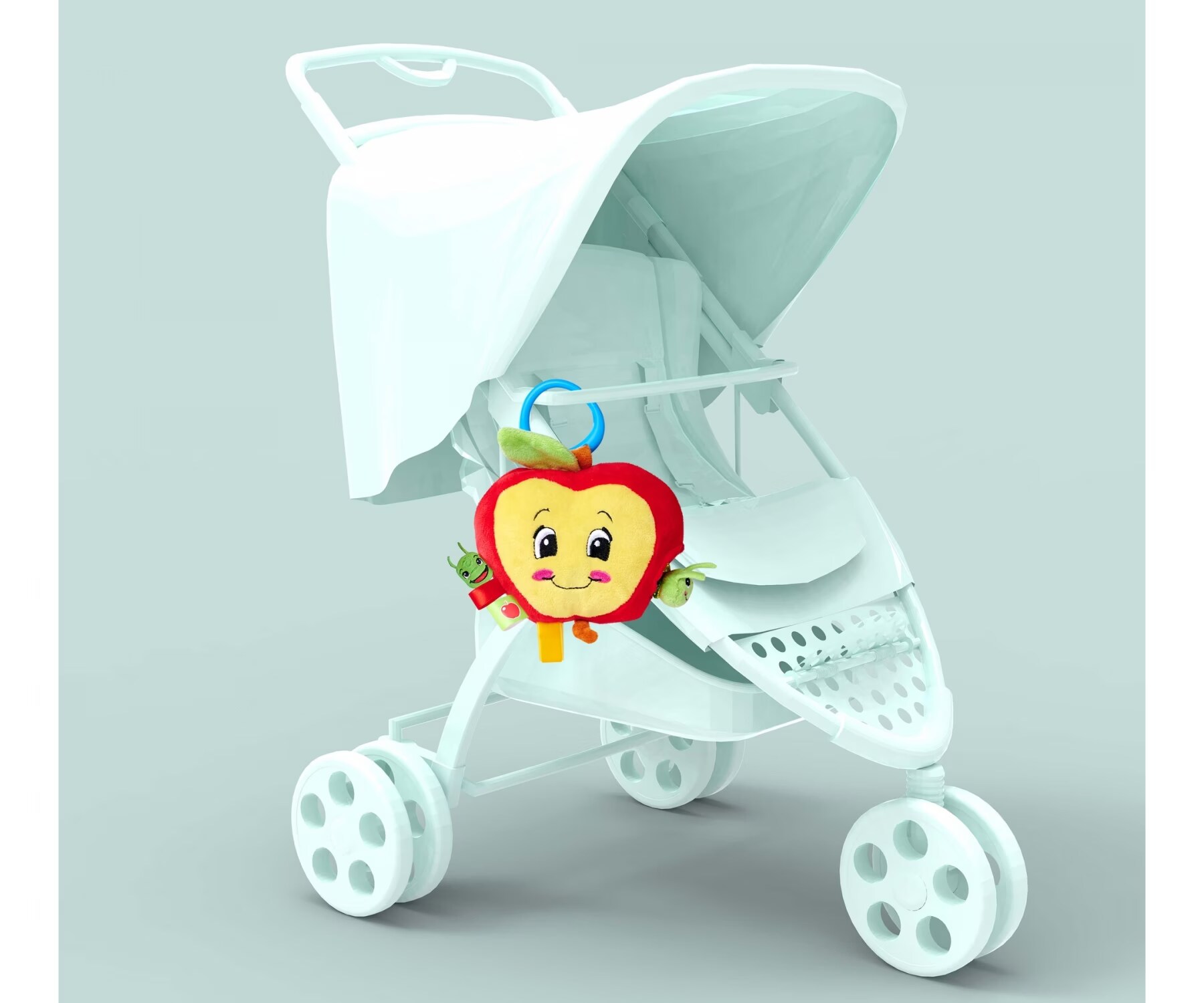 ABC Aktivitäten Apfel mit Raupe Plüschtier - kaufen bei Galaxus