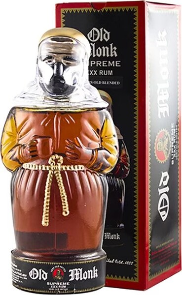 Old Monk Rhum Suprême Rhum d'Inde (bouteille de moine) (70 cl) - Galaxus