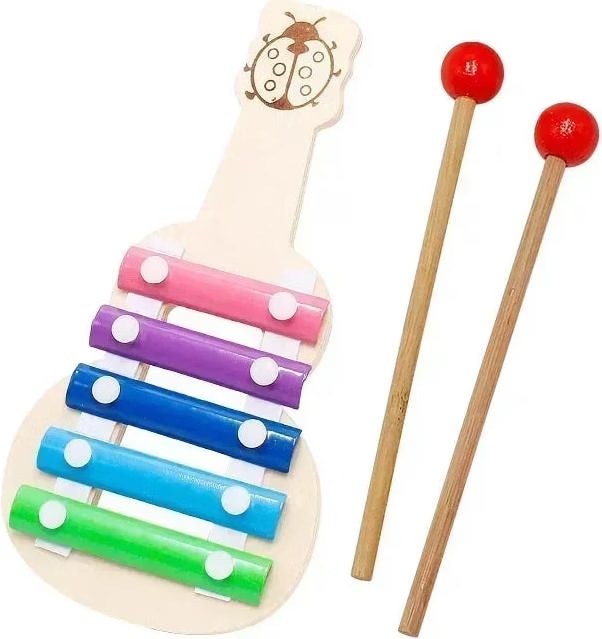 Activity Board Jouets en bois pour enfants xylophone hochet marteau de ...