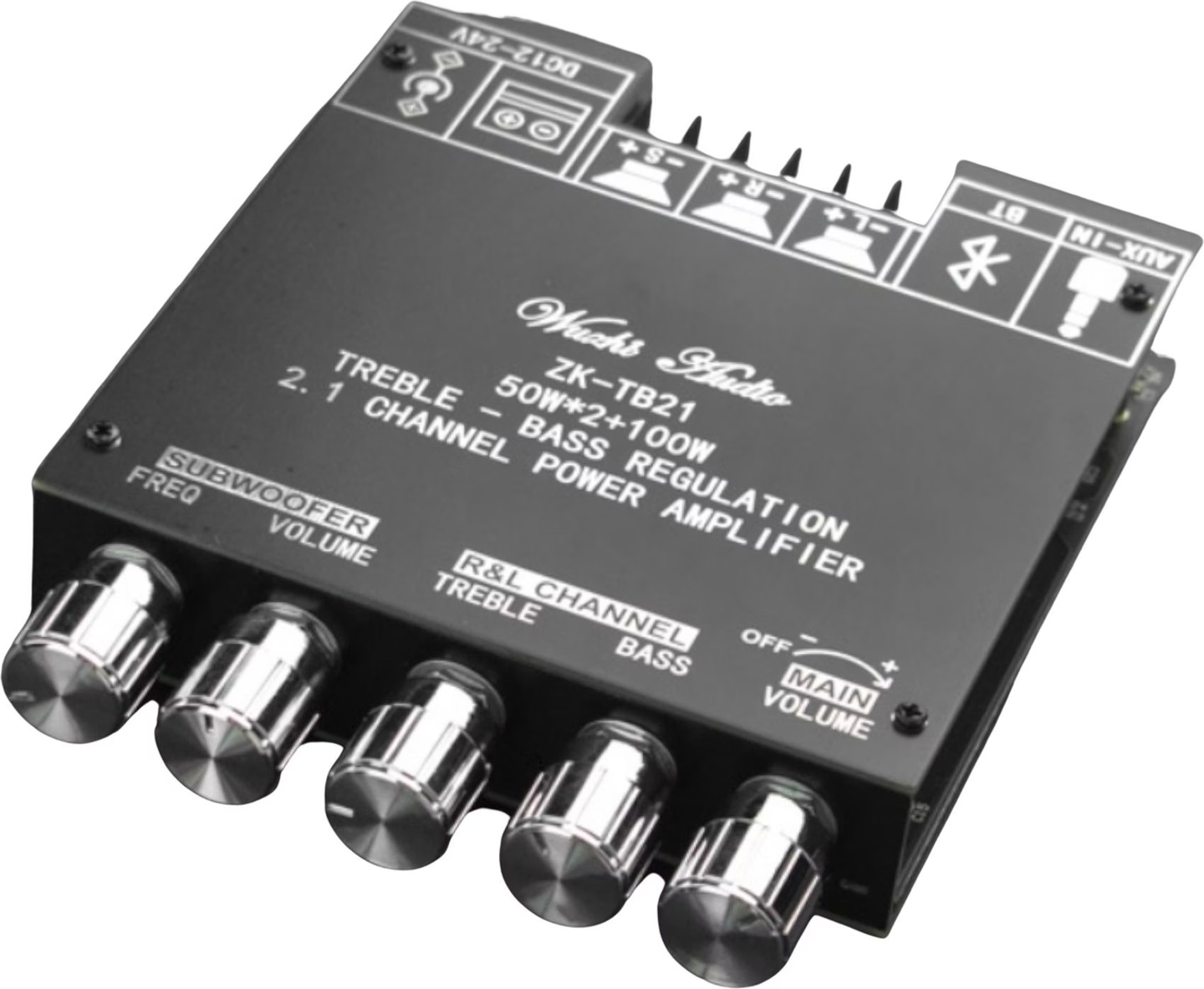 DFRobot Digitaler Bluetooth Verstärker 2x50W+100W Subwoofer (Verstärker ...