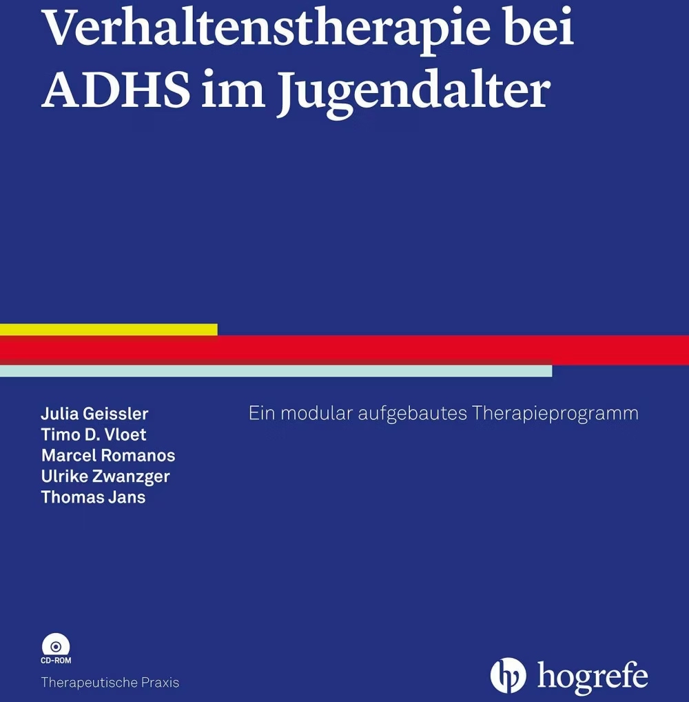 Verhaltenstherapie bei ADHS im Jugendalter (Deutsch, Thomas Jans ...
