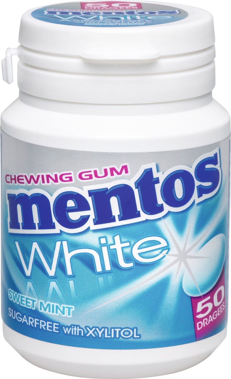 mentos White - Sweet Mint Gum (6x75g) (6 Stk., 450 g) - Galaxus