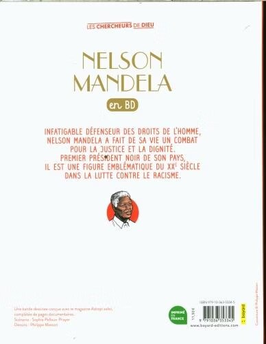 Bayard Jeunesse Nelson Mandela : en BD (Masson Philippe, Pelloux-Prayer ...
