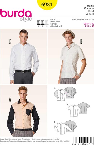 Schnittmuster Hemd - kaufen bei Galaxus